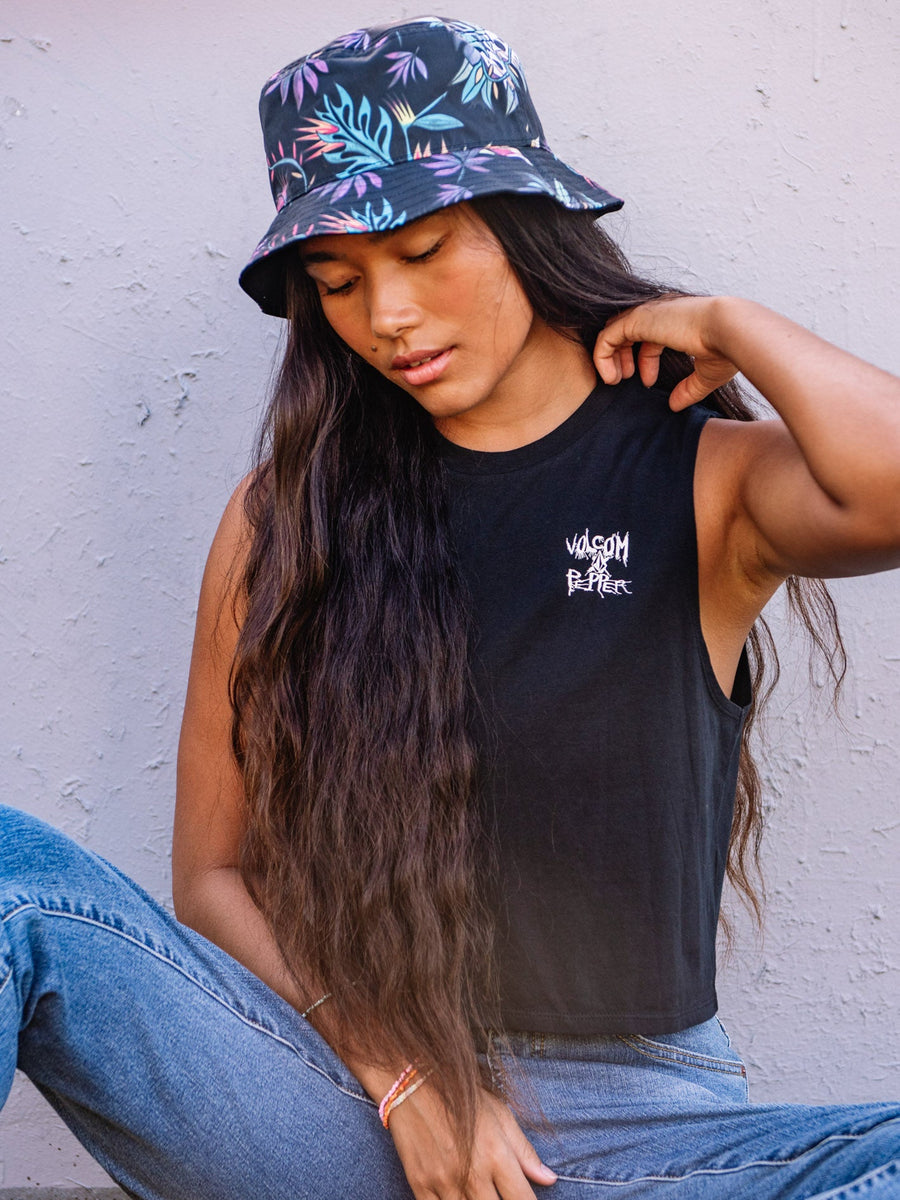 Débardeur court Pepper - BLACK - Femme - Volcom France