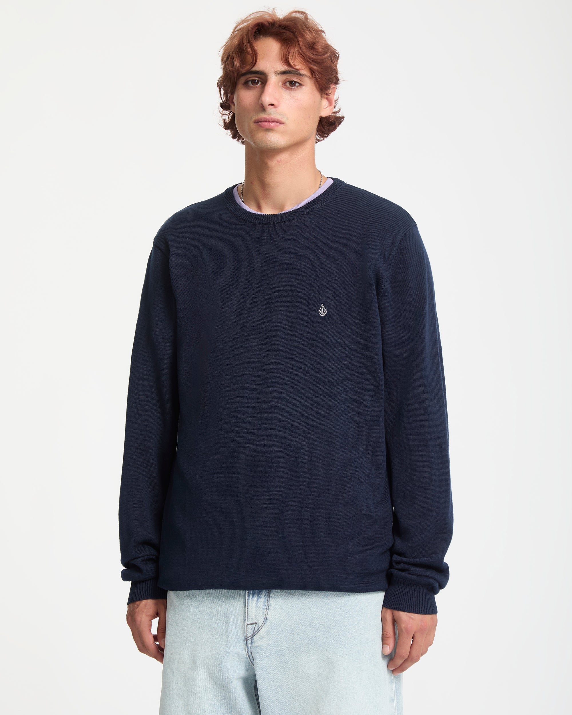 Uperstand Sweater - Navy - Men - Volcom EU – Volcom France