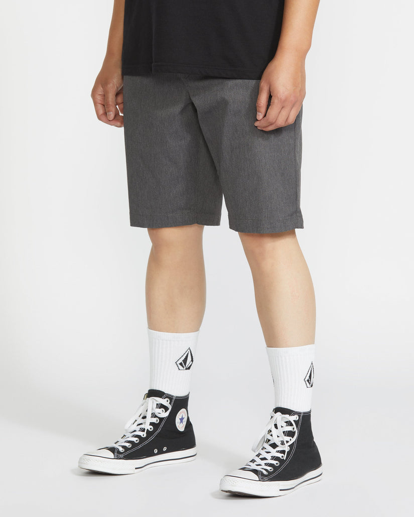 Frickin Modern Stretch 21" Short - Charcoal Heather - Men - Volcom EU ...