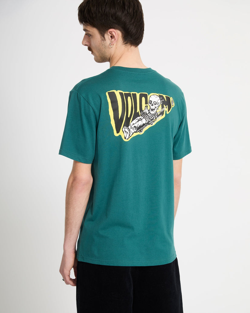 Alix Coffin T-Shirt - Rifle Green - Men - Volcom EU – Volcom France