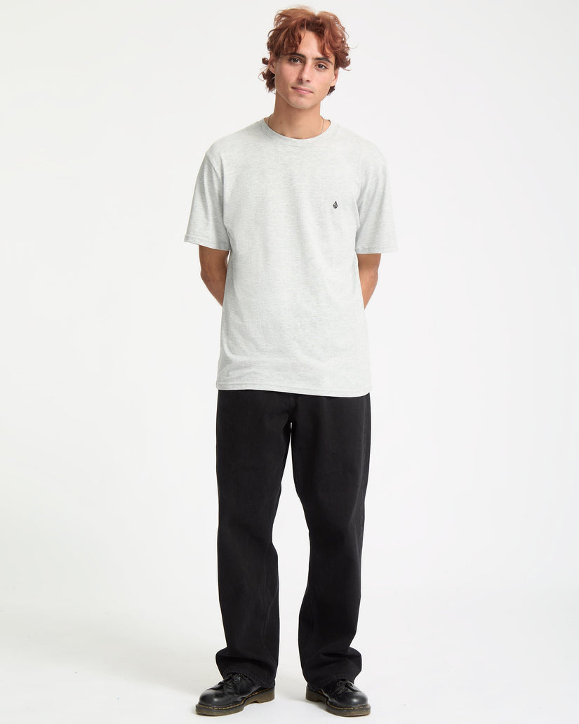 Stone Blanks T-Shirt - Heather Grey - Men - Volcom EU – Volcom France