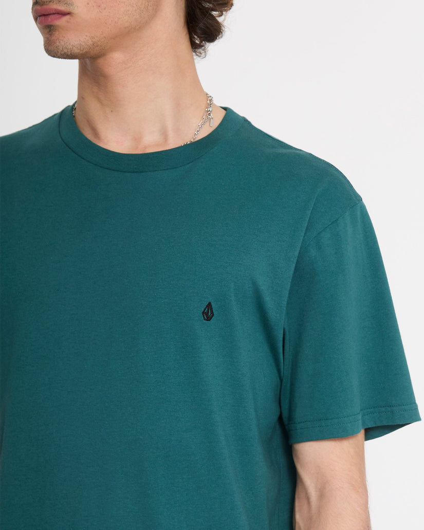 Stone Blanks T-Shirt - Rifle Green - Men - Volcom EU – Volcom France
