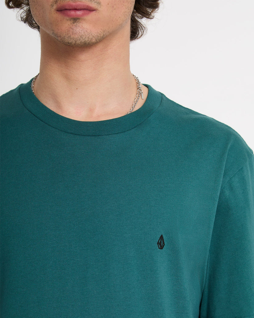Stone Blanks T-Shirt - Rifle Green - Men - Volcom EU – Volcom France