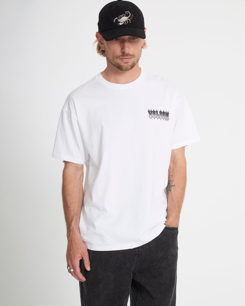 Gamma Doom T-Shirt - White - Men - Volcom EU – Volcom France