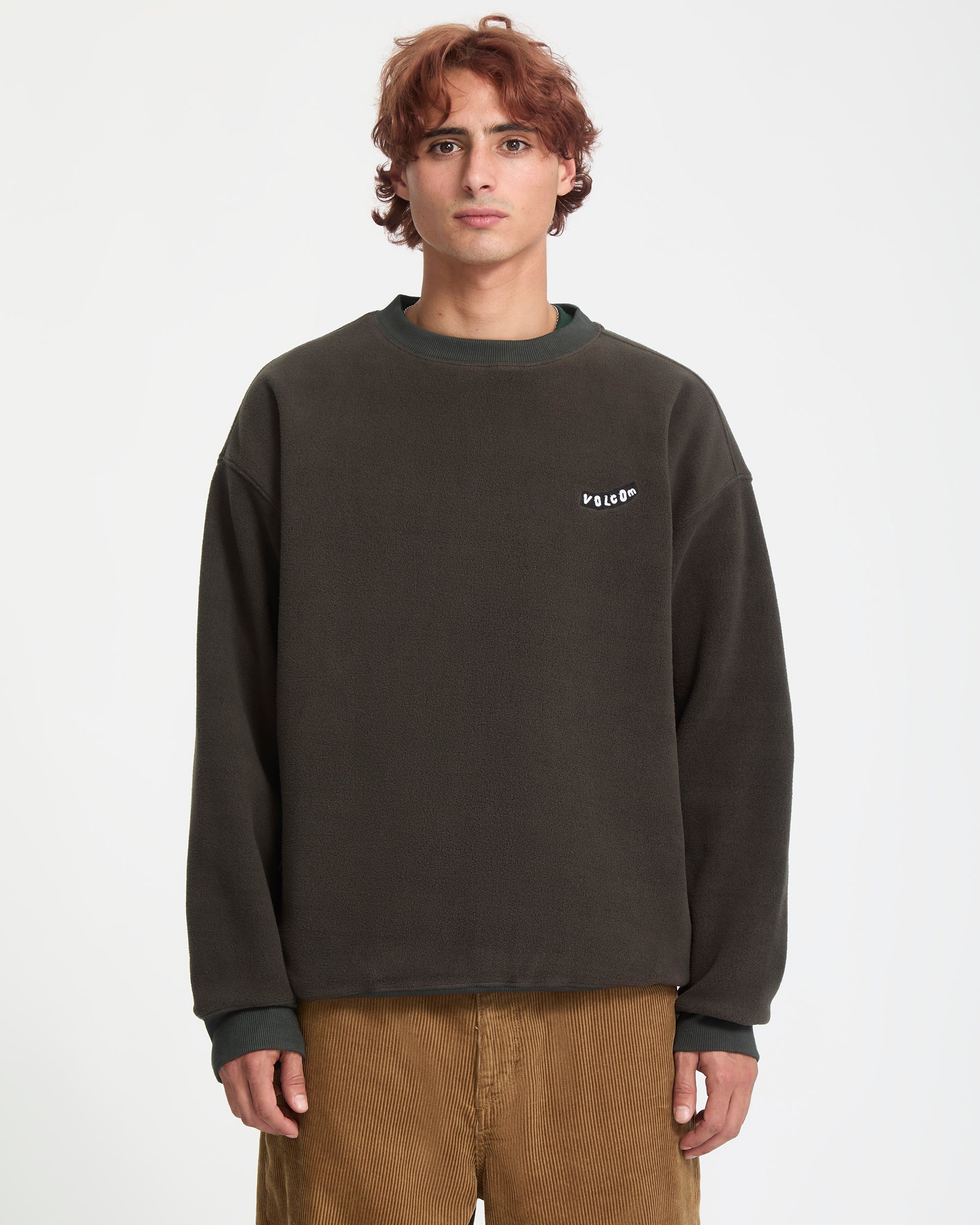 Too Kool Sweatshirt - Rinsed Black - Men - Volcom EU – Volcom France