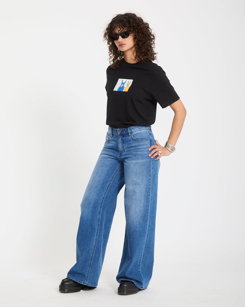 Radical Daze Up T-Shirt - Black - Women - Volcom EU – Volcom France