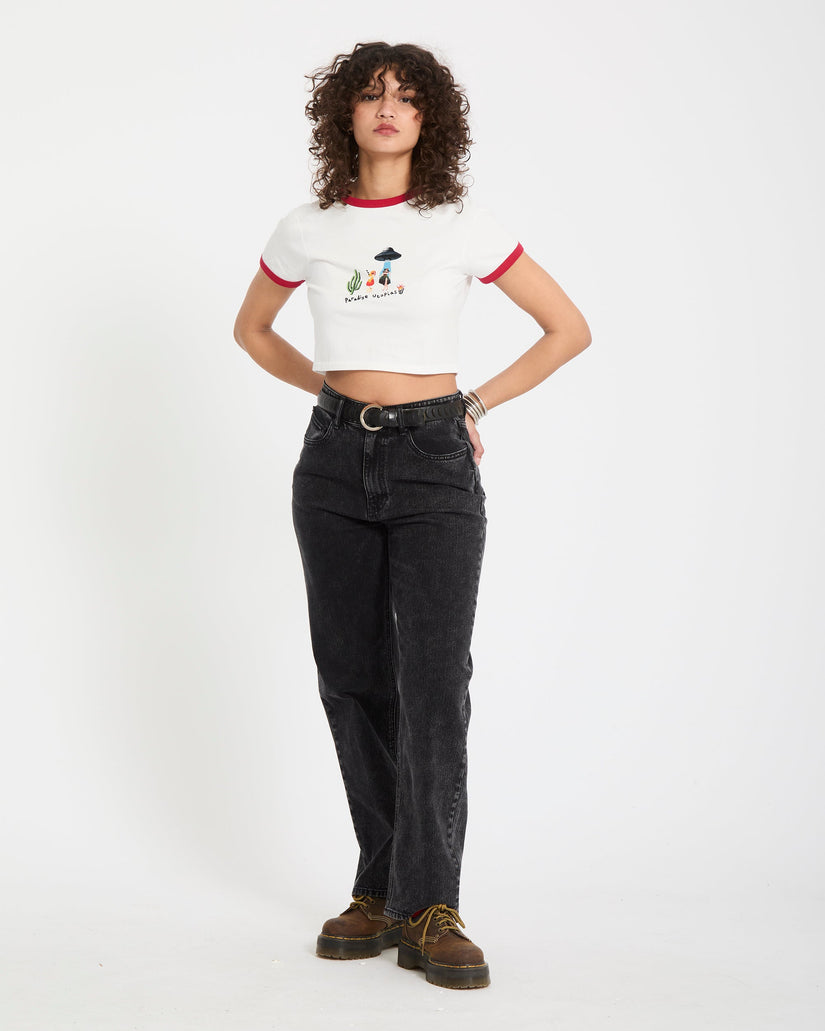 Mickey Mason crop top - Off White - Women - Volcom EU – Volcom France