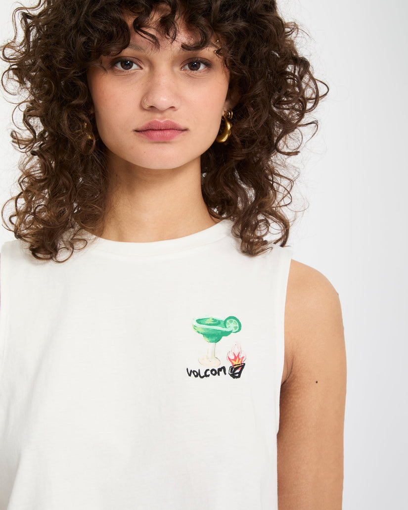 Mickey Mason Tank Top - Off White - Women - Volcom EU – Volcom France