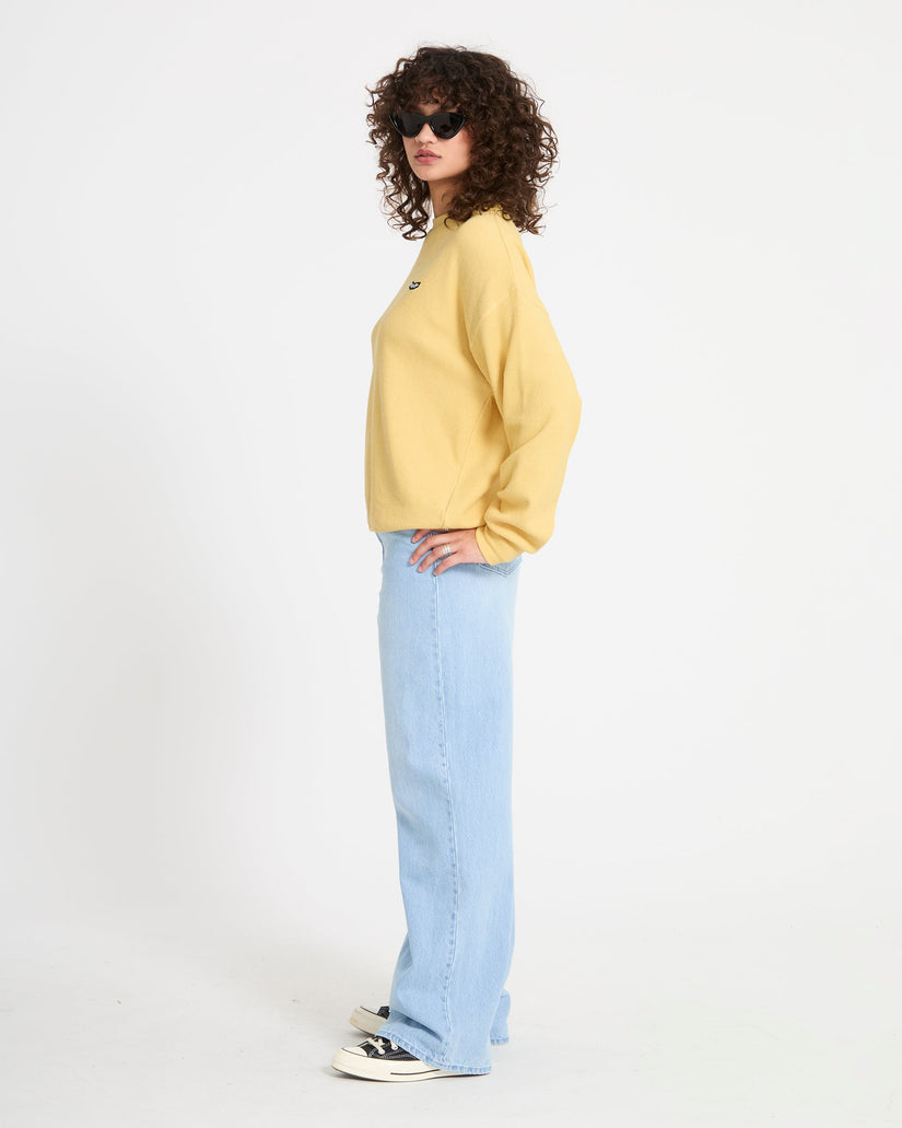 Sweeterry Sweatshirt - Sunburst - Women - Volcom EU – Volcom France