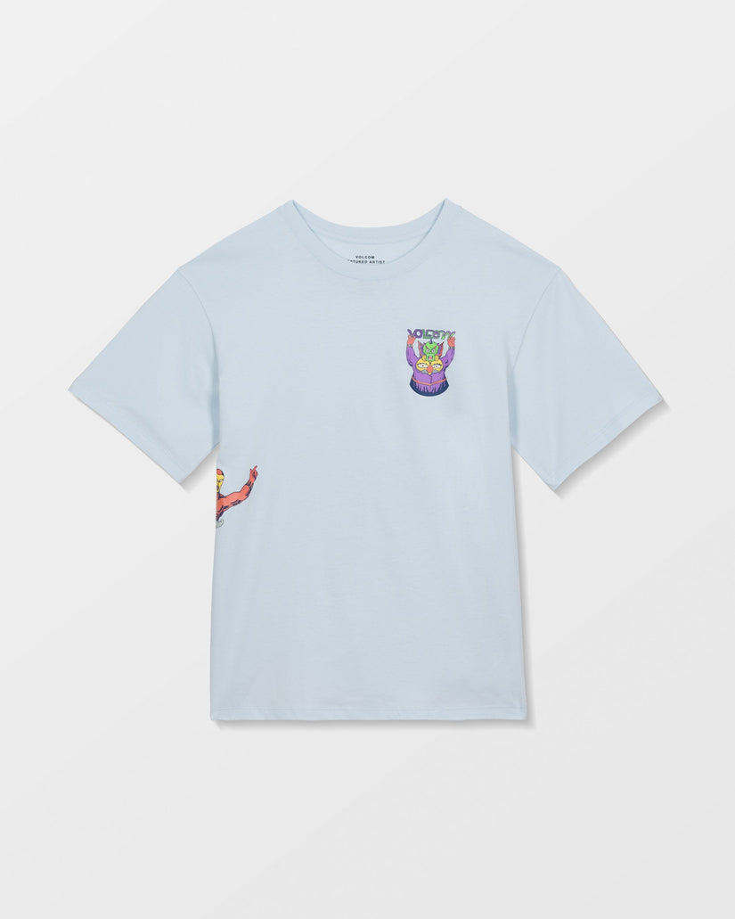 Ben Sanair 1 T-Shirt - Light Blue Acid - Kids - Volcom EU – Volcom France