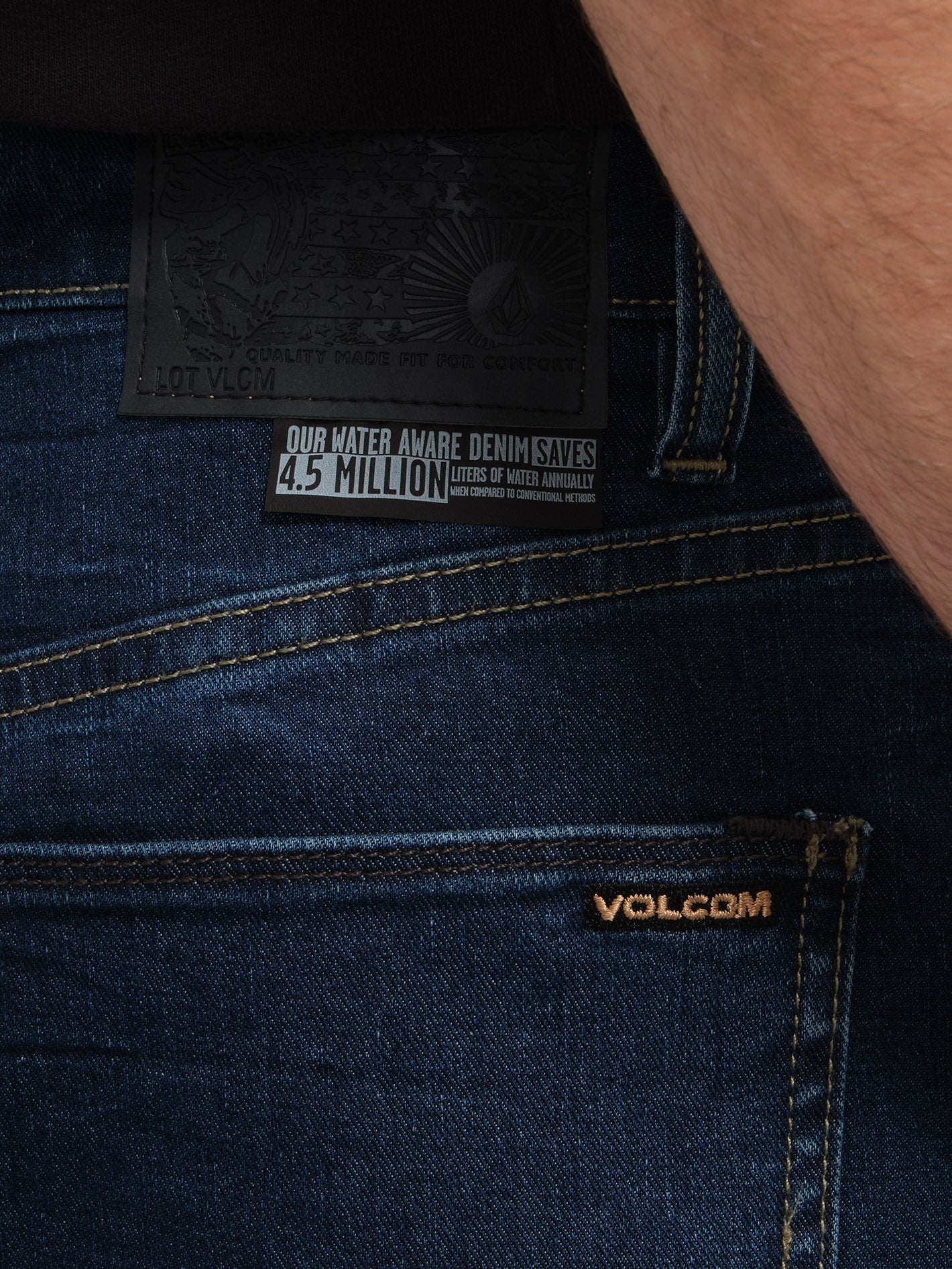 Jean Billow Tapered - LIGHT BLUE ACID - Homme - Volcom France