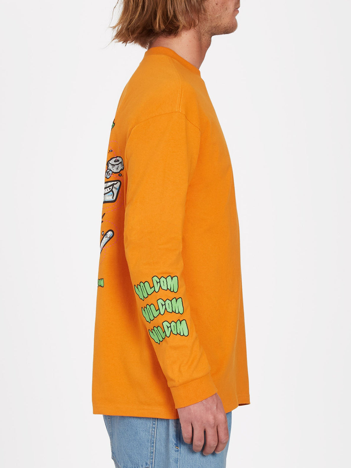 T-shirt Todd Bratrud - SAFFRON - Homme - Volcom France