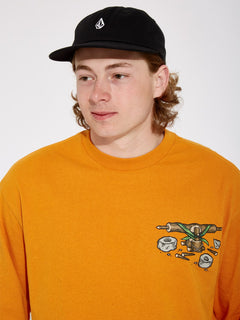 T-shirt Todd Bratrud - SAFFRON - Homme - Volcom France