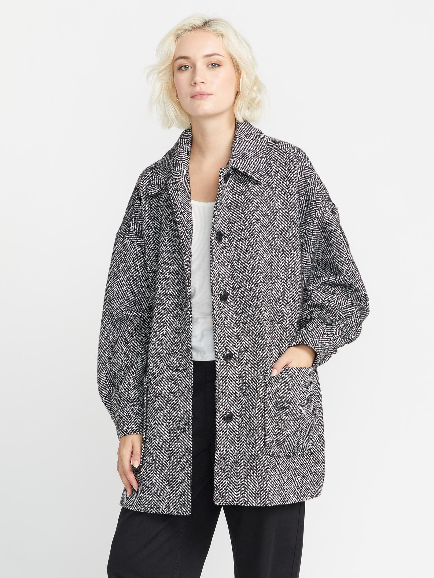 Manteau Beegy - HEATHER GREY - Femme - Volcom France
