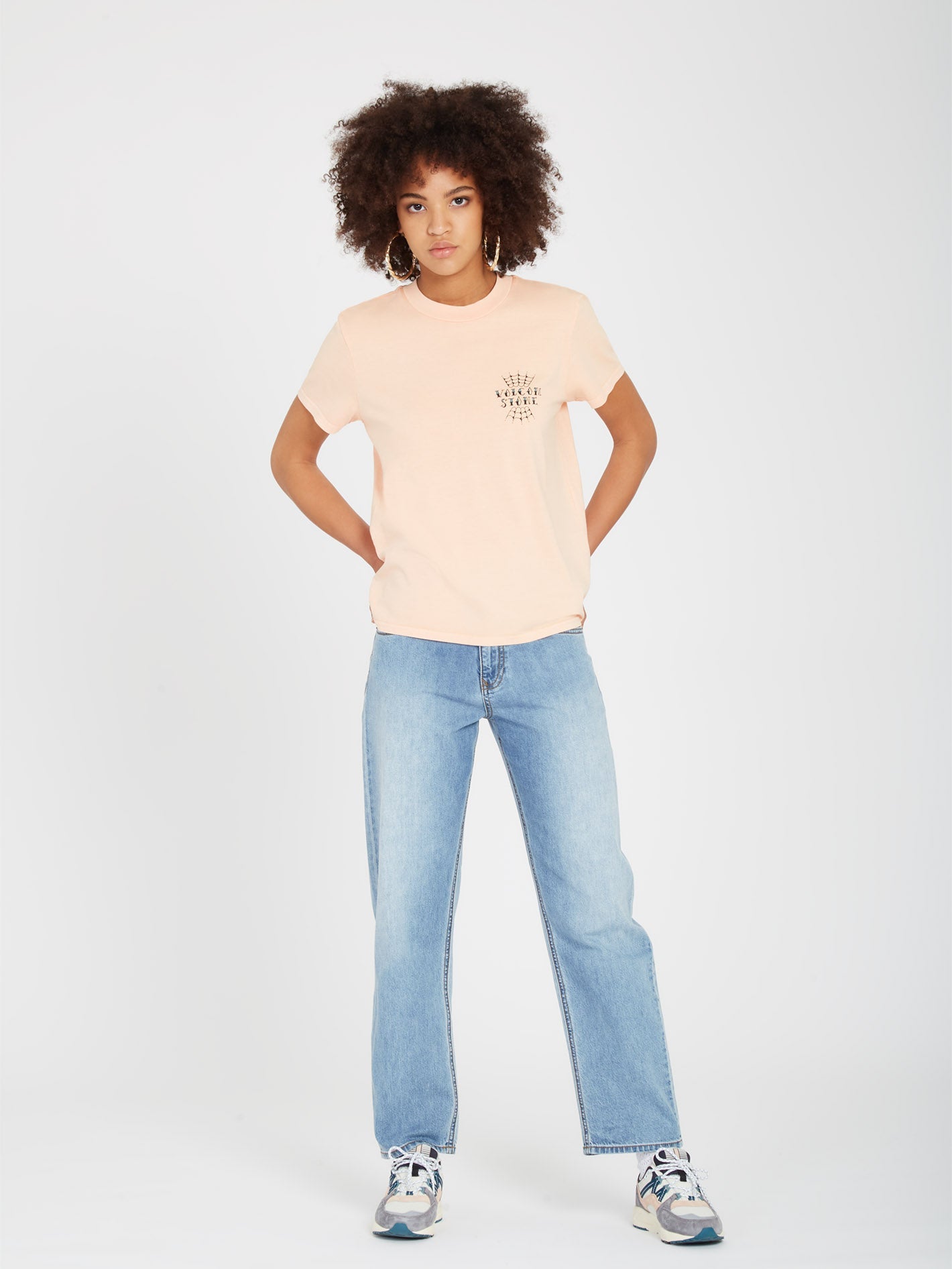 T-shirt Volchedelic - MELON - Femme - Volcom France