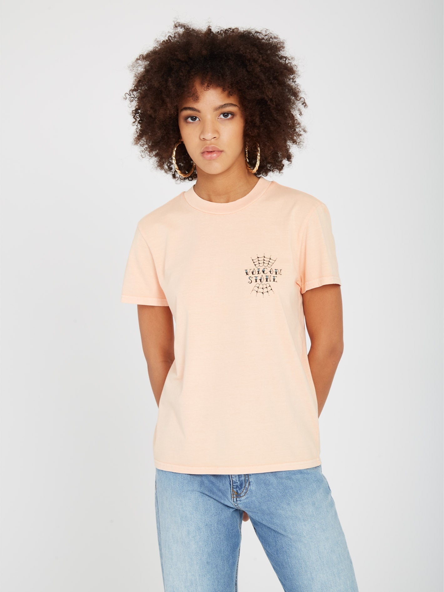 T-shirt Volchedelic - MELON - Femme - Volcom France