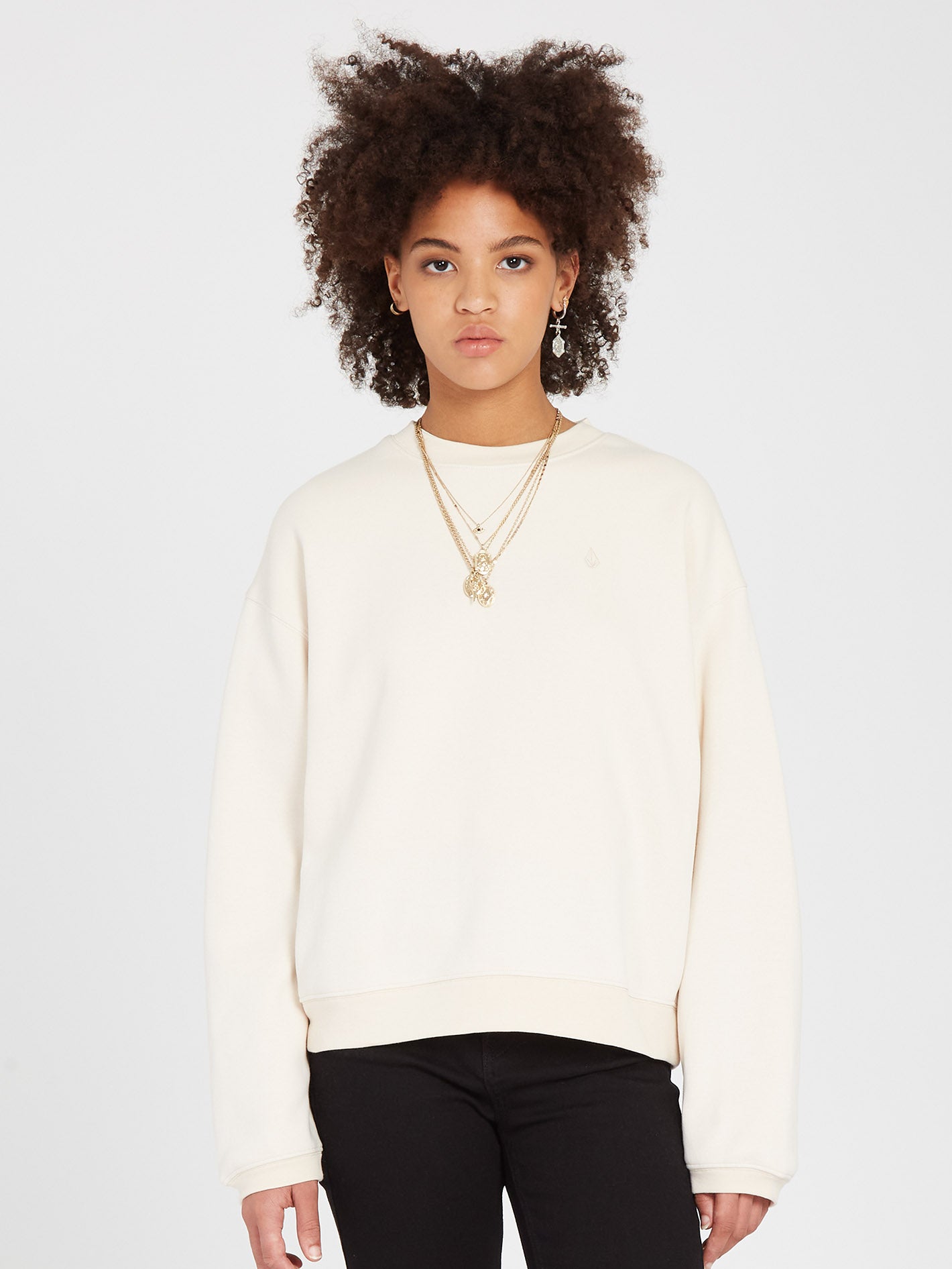 Sweat Stone Heart Ii - SAND - Femme - Volcom France