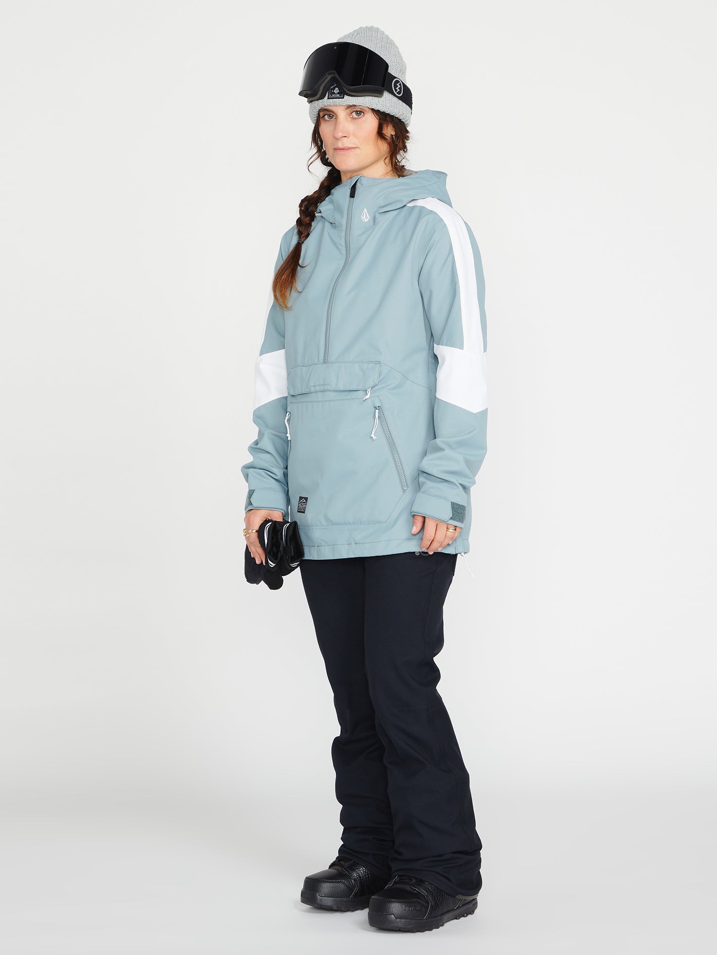 Veste de snow Mirror Pullover - Green Ash | Volcom France
